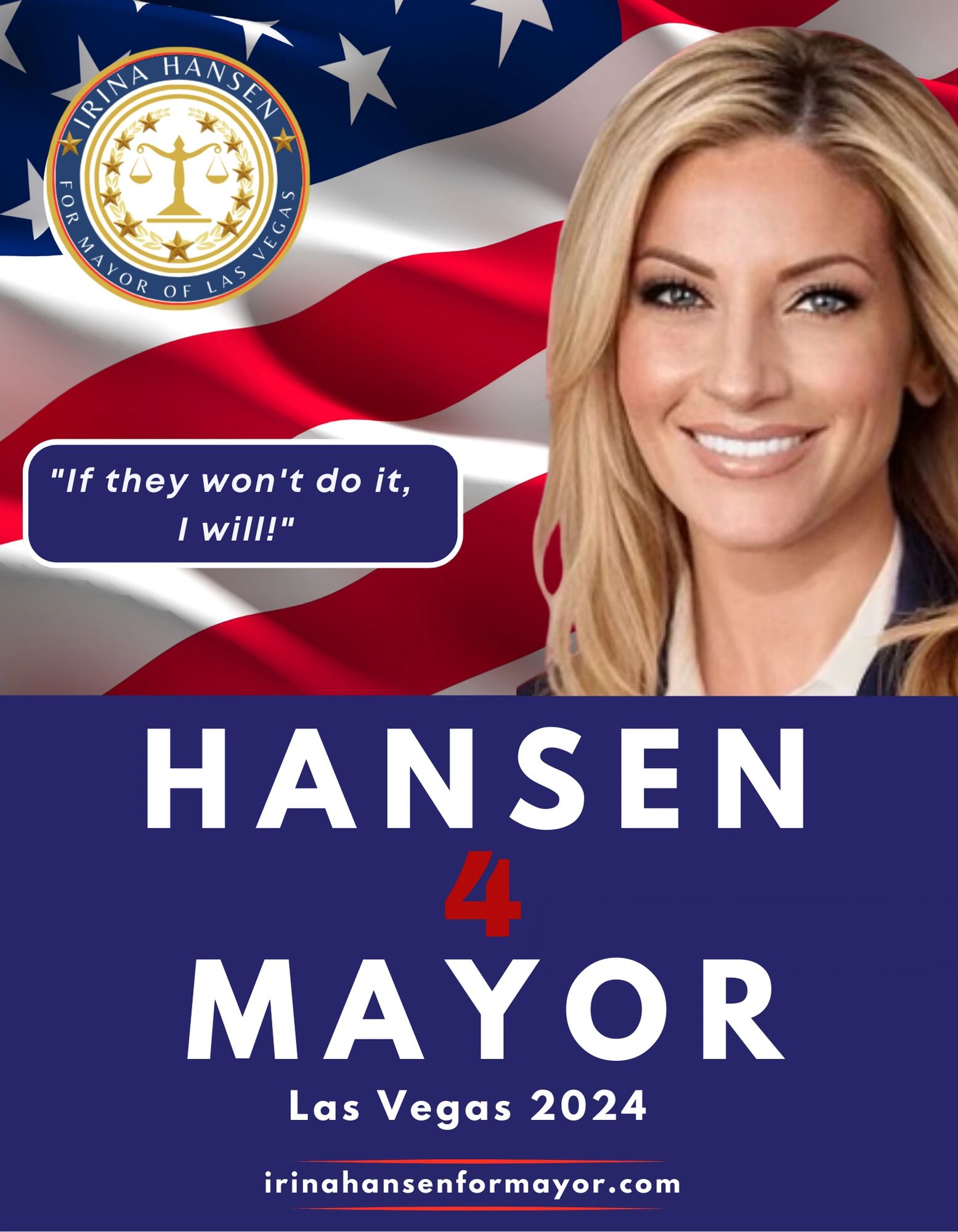 Irina Hansen for Mayor of Las Vegas - Home